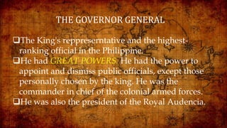 philippine-politics.pptx precolonial period- Spanish Period | PPTX