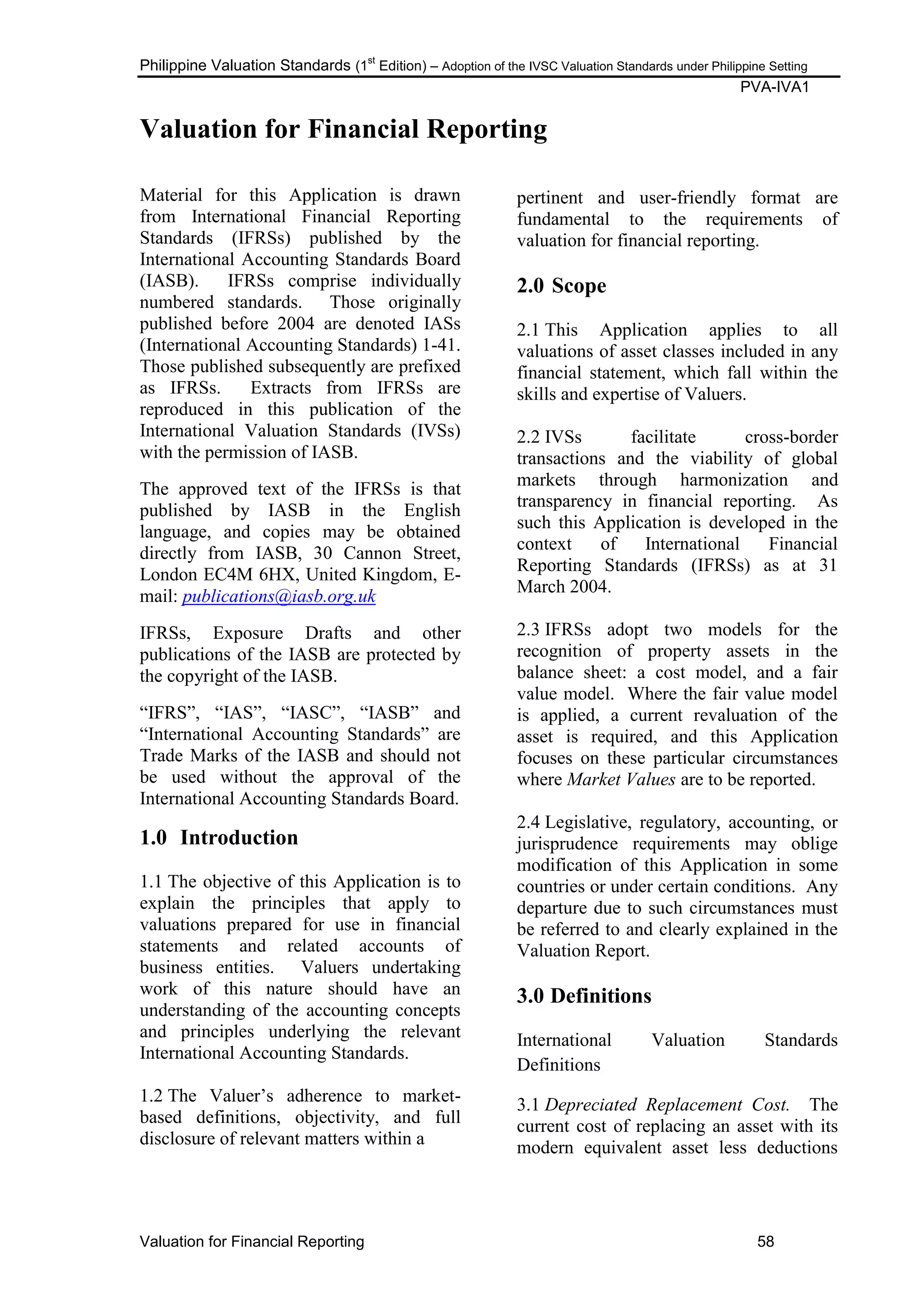 Philippine Valuation Standards Manual | PDF