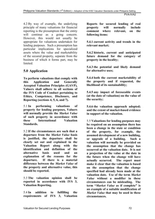 Philippine Valuation Standards Manual | PDF