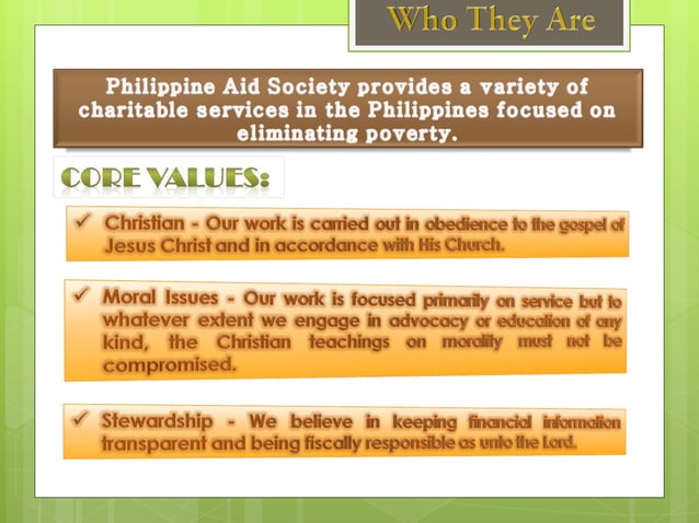 Philippine Aid Society | PPT
