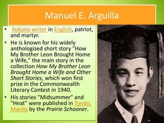 Manuel Arguilla