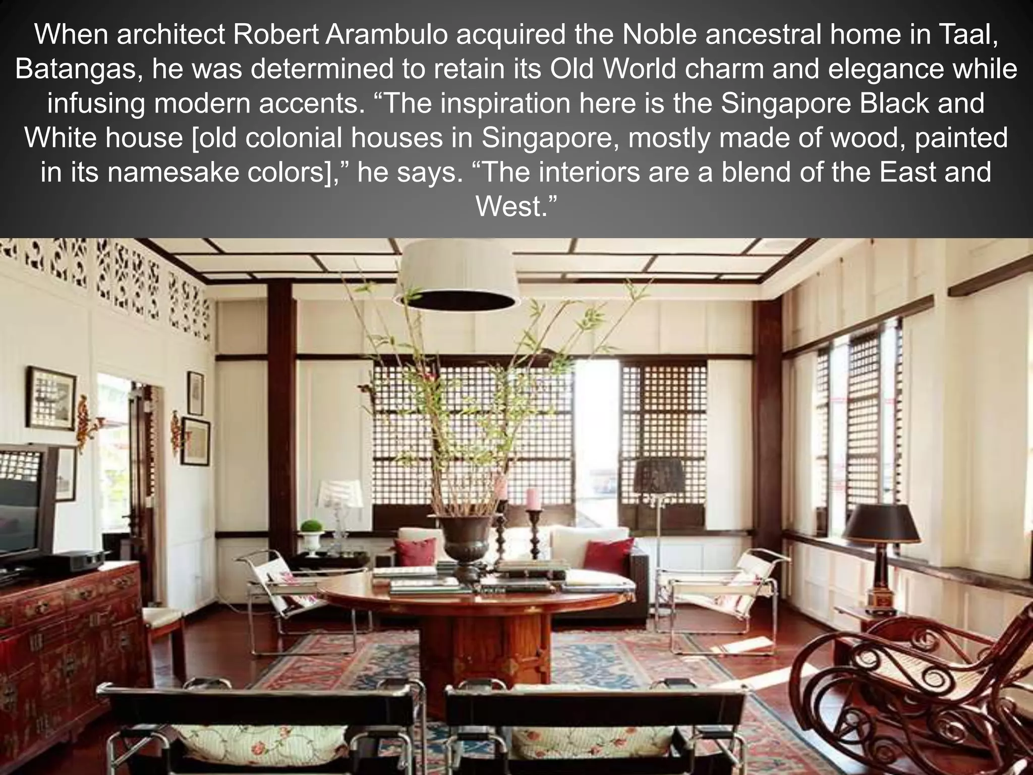 Philippine Ancestral Houses | PPTX
