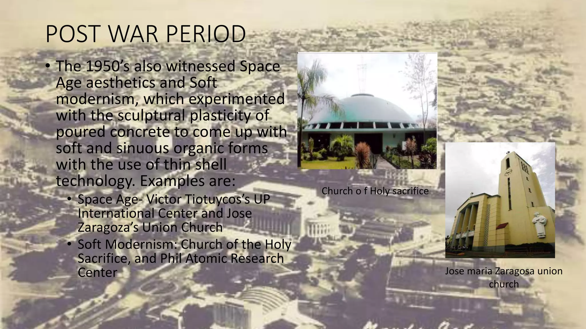 Philippine architecture ( post war period ) | PPTX