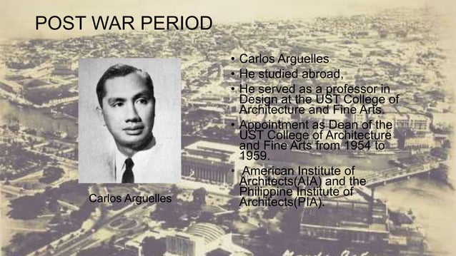 Philippine architecture ( post war period ) | PPTX