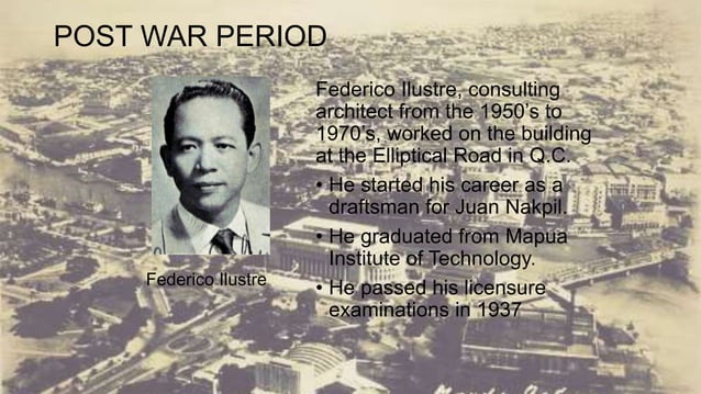 Philippine architecture ( post war period ) | PPTX