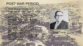 Philippine architecture ( post war period ) | PPTX