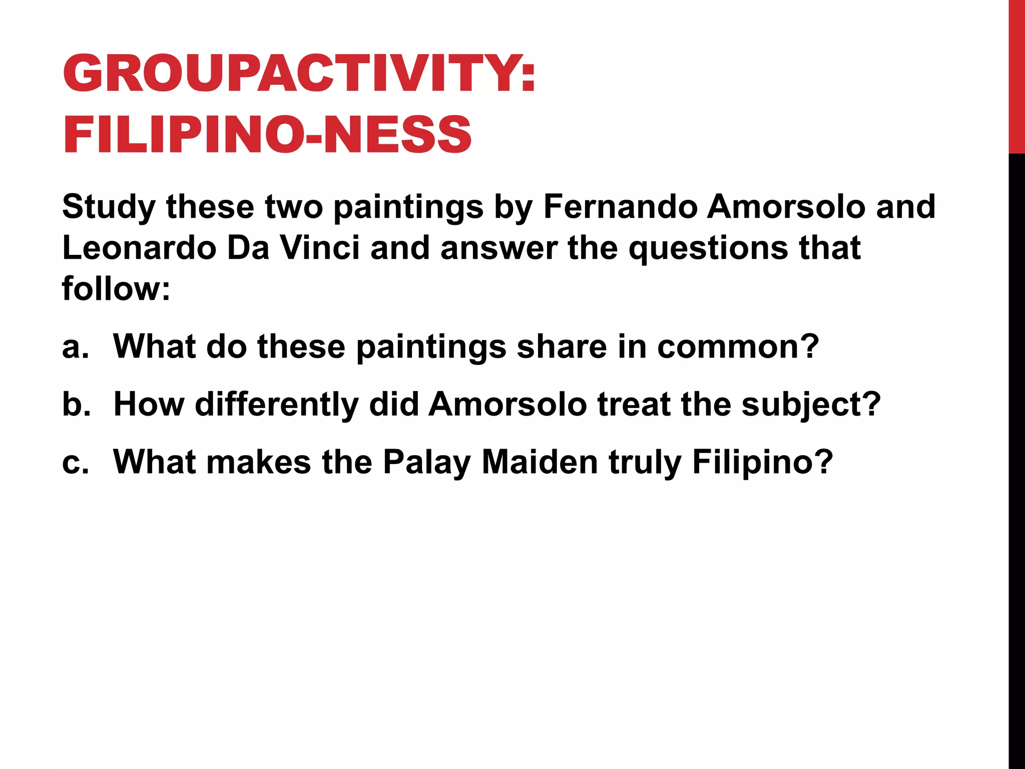 Philippine Art as Filipino | PPTX
