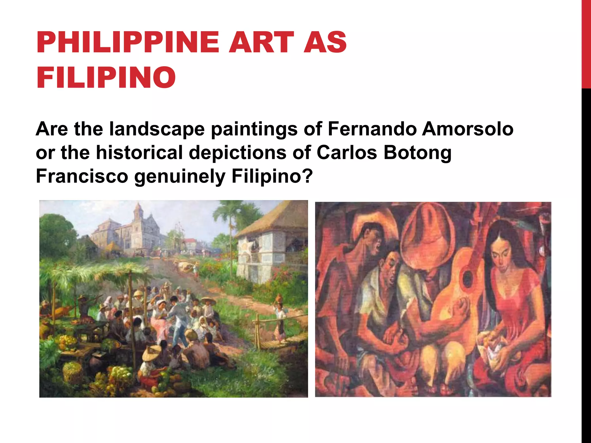 Philippine Art as Filipino | PPTX