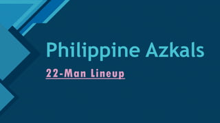 Philippine Azkal Team | PPT