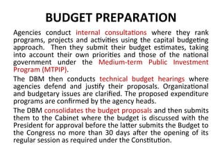 Philippine_Budget_Process Philippine_Budget_Process | PPT
