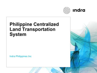 Philippine centralized land transportation system | PPTX