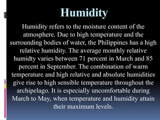 Philippine climate | PPTX