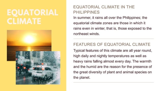 Philippine Climate | PPTX | Weather | Science