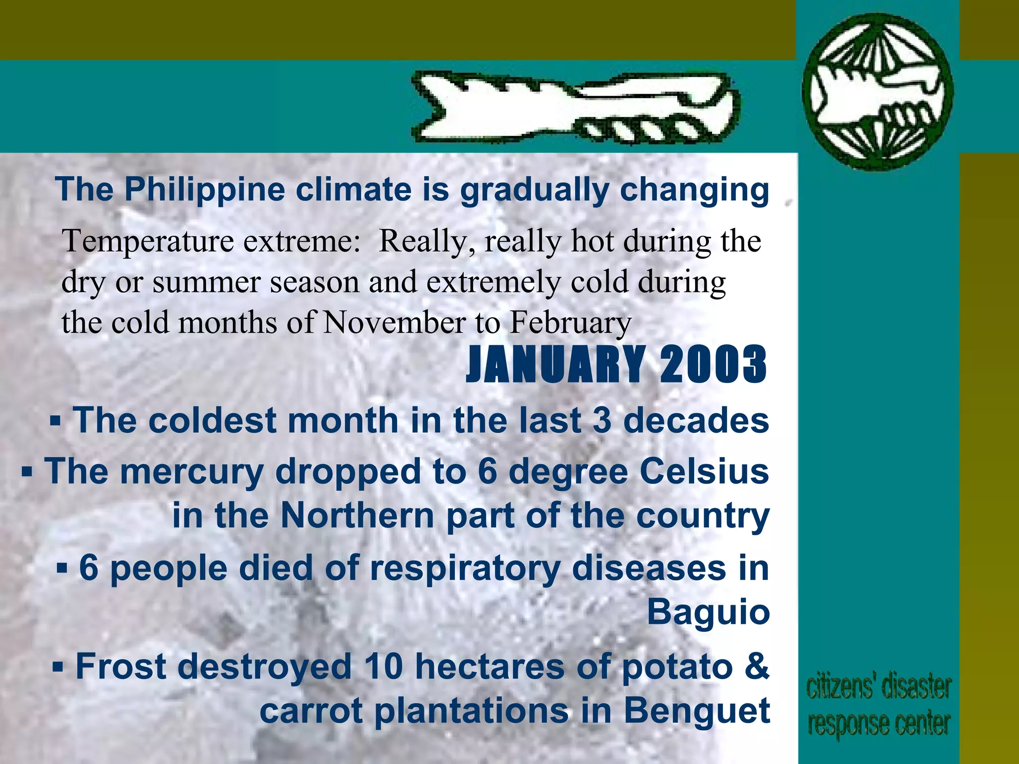 Philippine climate change | PPT