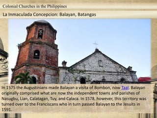 Philippine colonial churches | PPTX