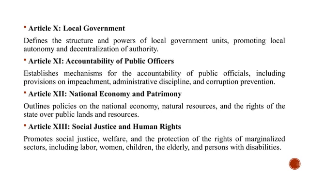 Philippine Constitution power point presentation | PPTX