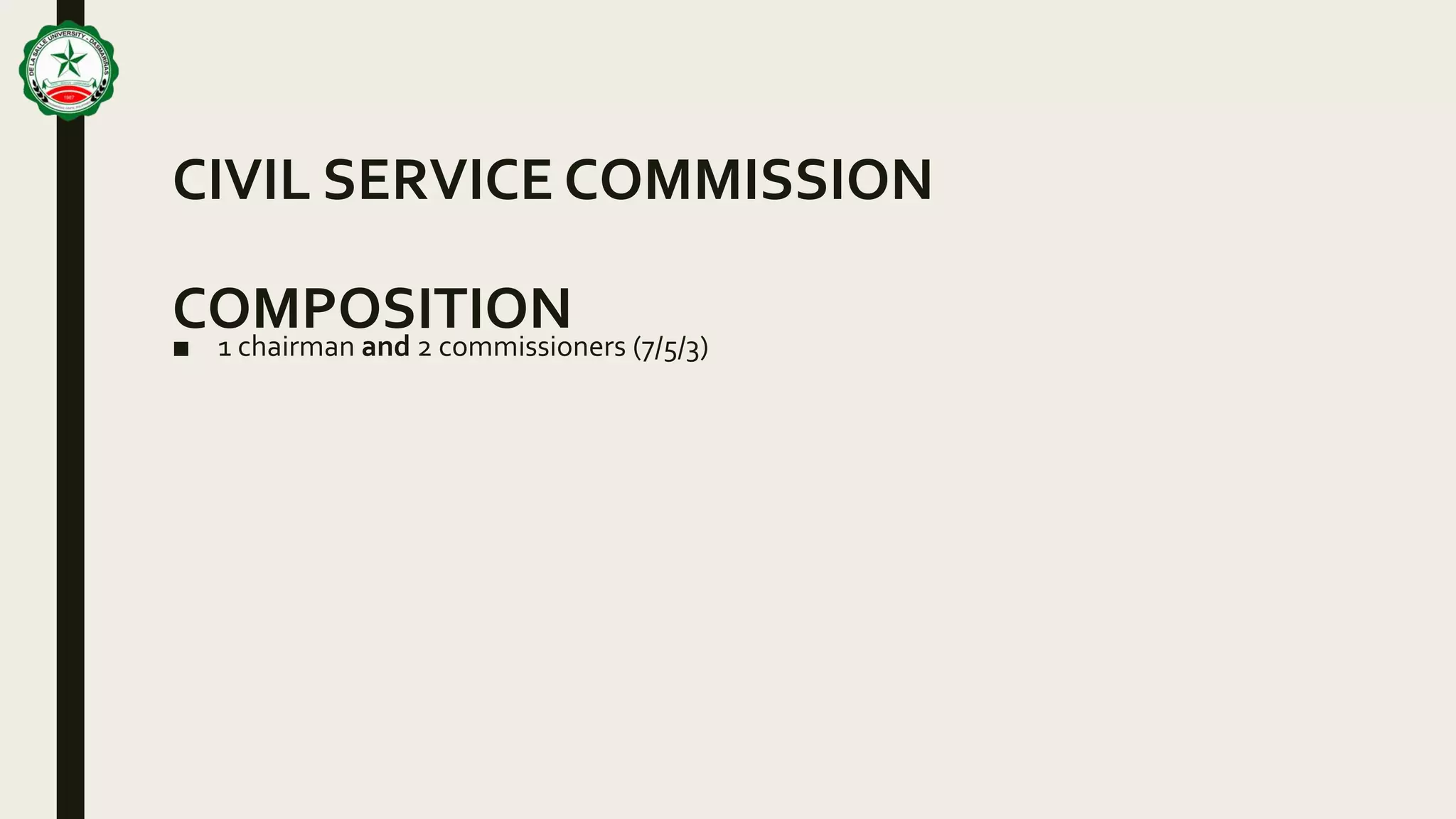 Philippine Constitution - ARTICLE IX - Constitutional Commissions | PPTX