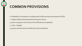 Philippine Constitution - ARTICLE IX - Constitutional Commissions | PPTX