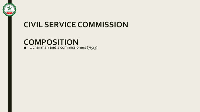 Philippine Constitution - ARTICLE IX - Constitutional Commissions | PPTX