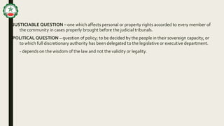 Philippine Constitution - Article VIII - Judicial Department | PPTX