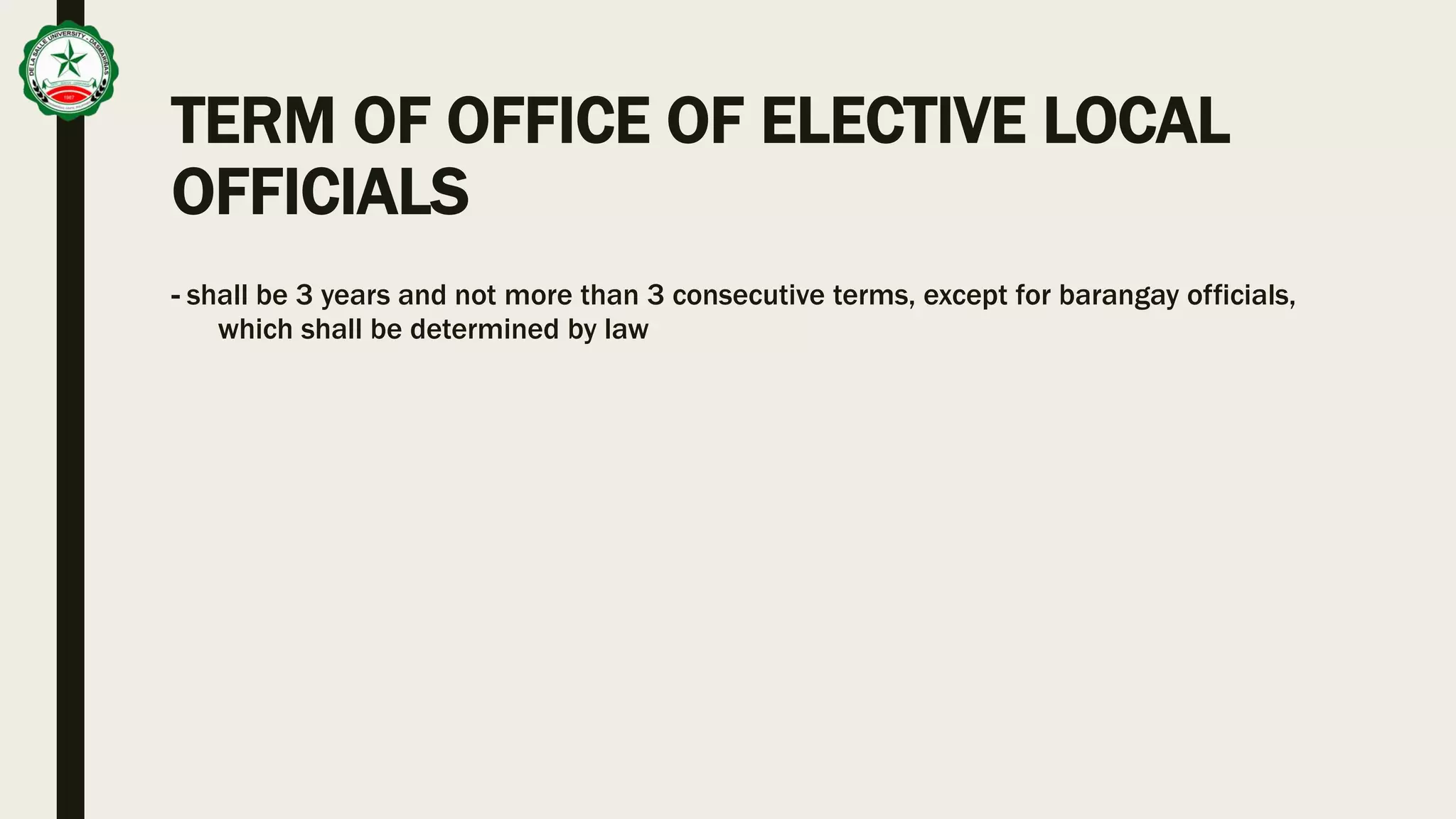 Philippine Constitution - Article X - Local Government | PPTX