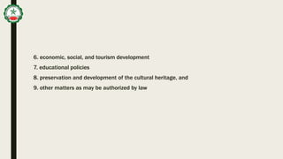 Philippine Constitution - Article X - Local Government | PPTX