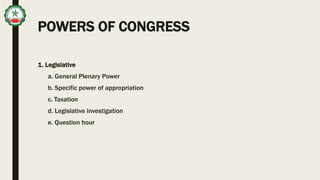 Philippine Constitution - Parliamentary Immunity | PPTX | Elections ...