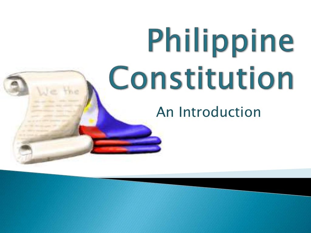 Philippine Constitution Revised
