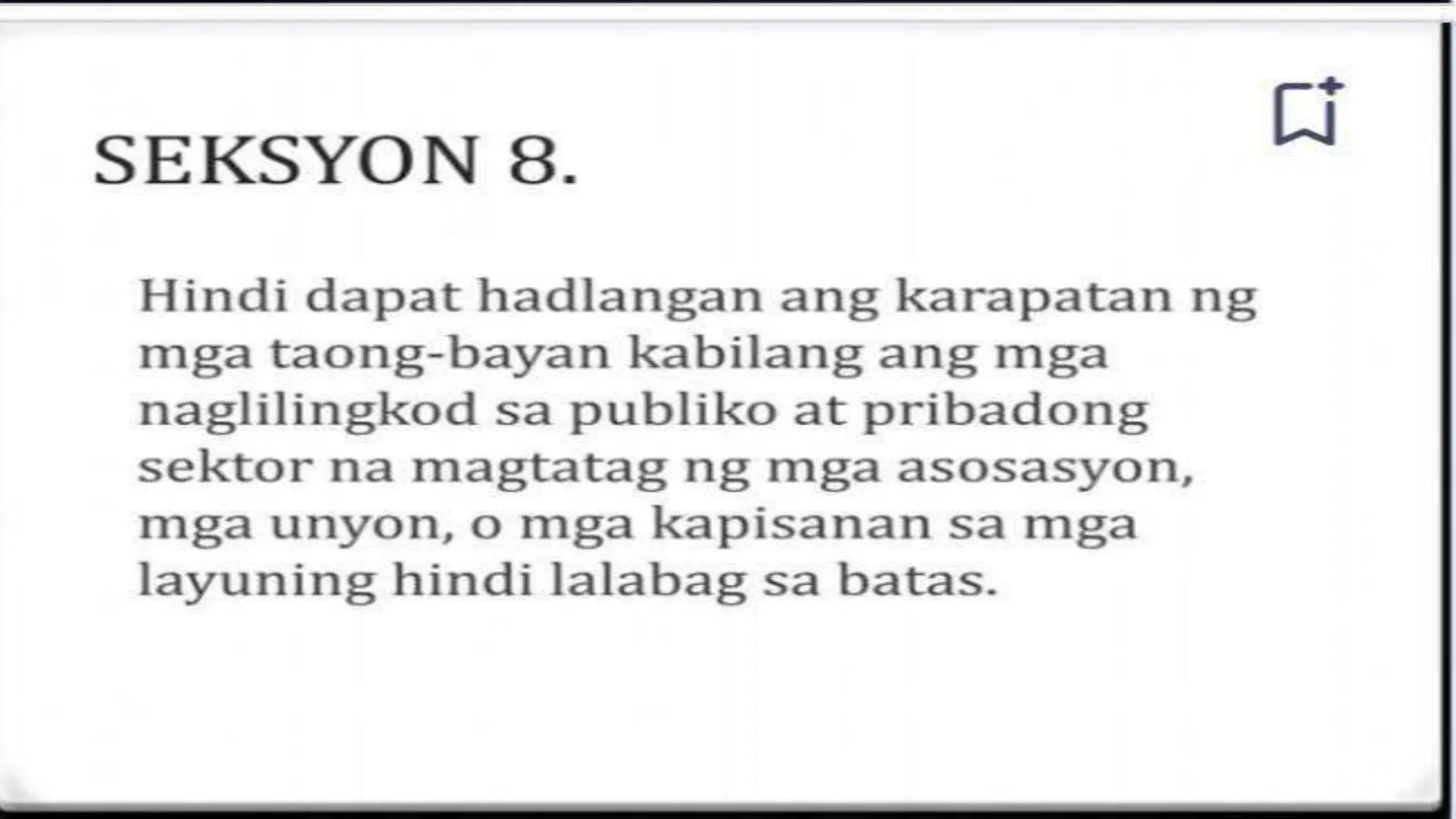 PHILIPPINE CONSTITUTION 1987 ARTICLE 3 SEC Final.pptx