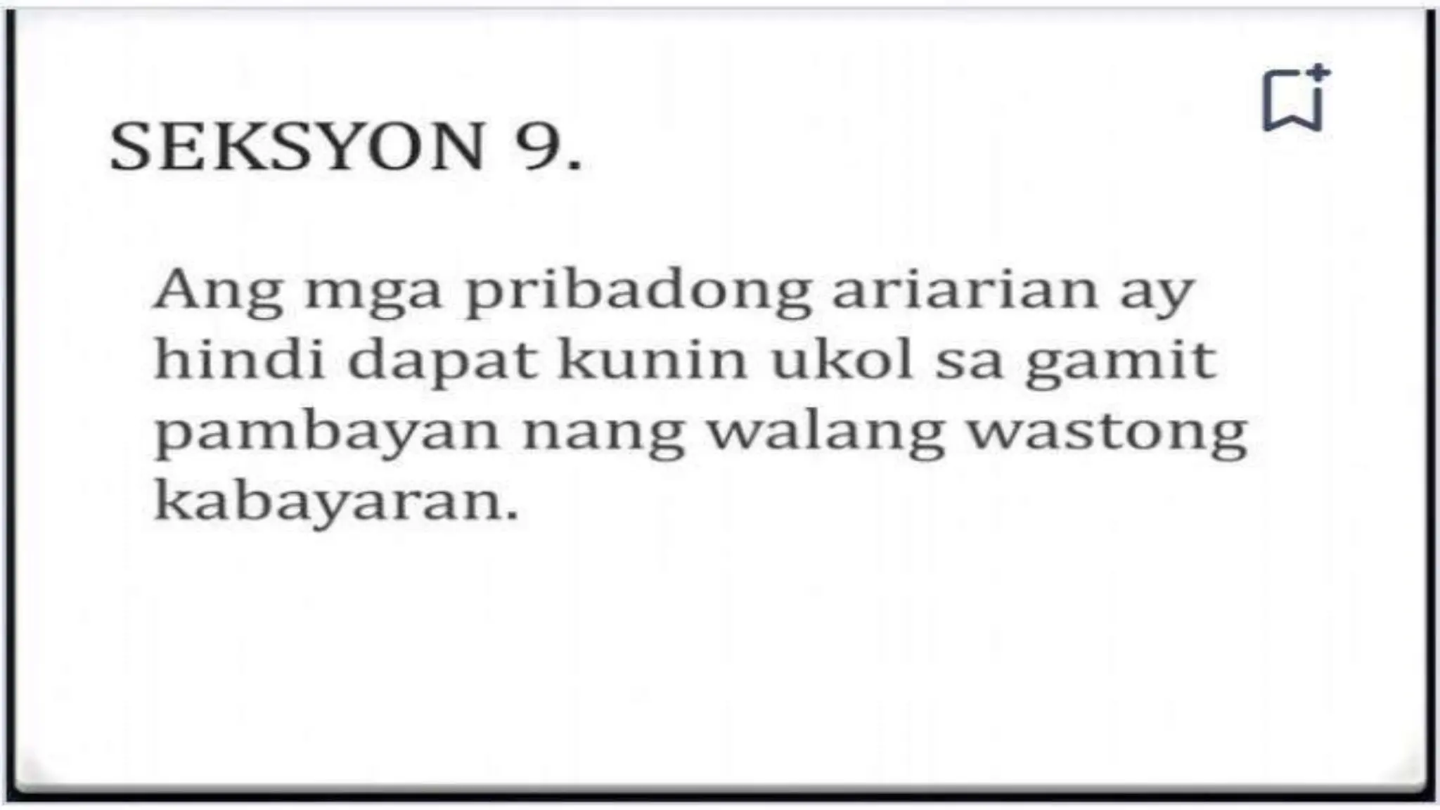 PHILIPPINE CONSTITUTION 1987 ARTICLE 3 SEC Final.pptx