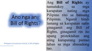 PHILIPPINE CONSTITUTION 1987 ARTICLE 3 SEC Final.pptx