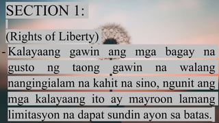 PHILIPPINE CONSTITUTION 1987 ARTICLE 3 SEC Final.pptx