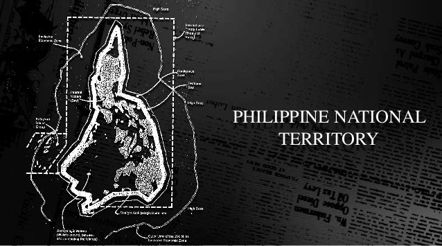 Philippine constitution national territory report
