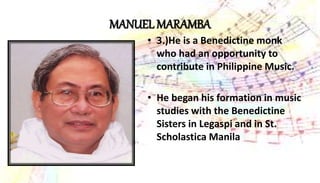 Philippine contemporary composer | PPTX