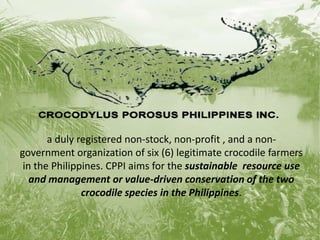 Philippine crocodile release program (status update) | PDF