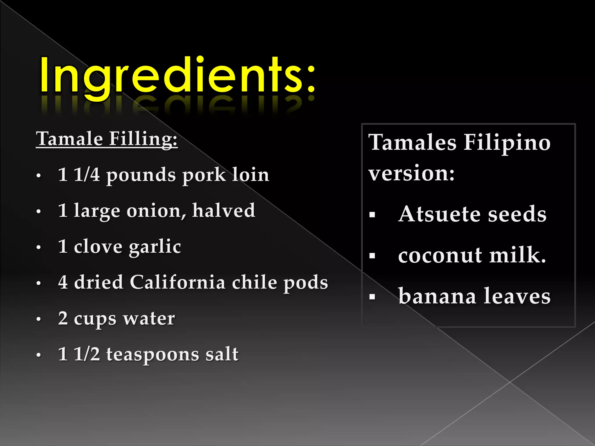 Philippine cuisine | PPTX