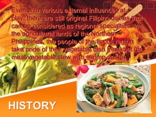 Philippine cuisines | PPTX