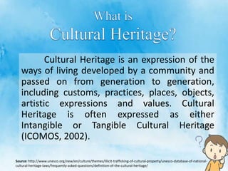 Philippine Cultural Heritage | PPTX