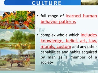 Material Culture Filipino