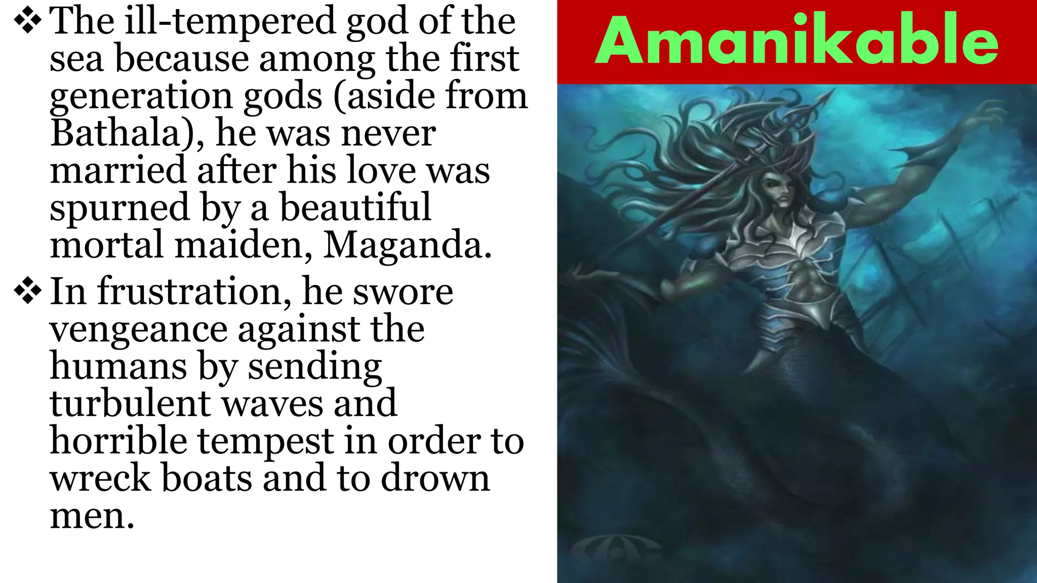 Philippine Deities (Philippine Mythology) | PPTX