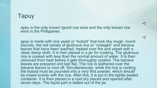 Philippine distilled spirits | PPT