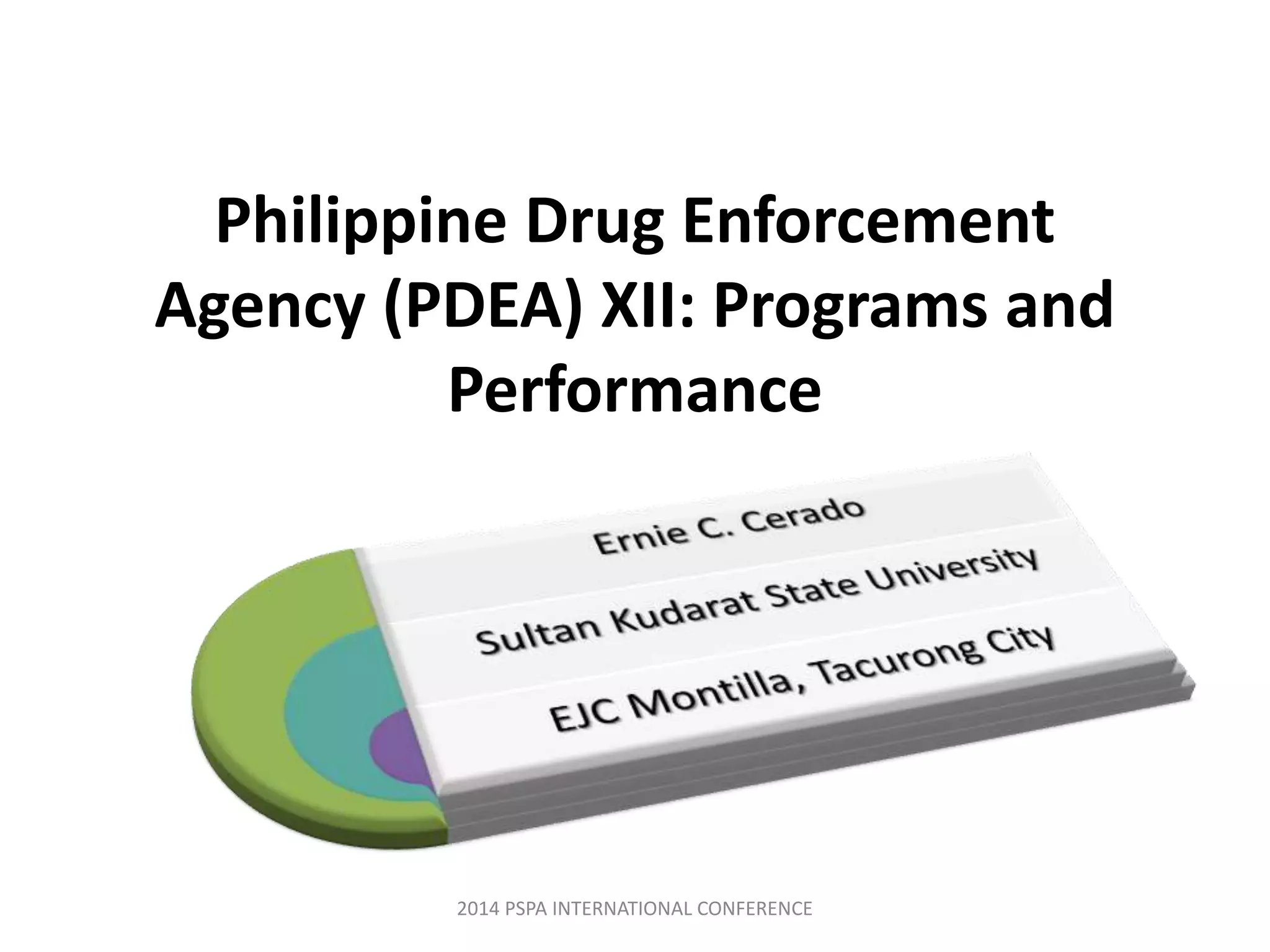 Philippine Drug Enforcement Agency (pdea) 12 | PPTX