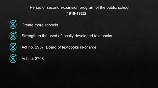 Philippine educational system american regime | PPTX
