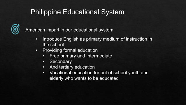 Philippine educational system american regime | PPTX