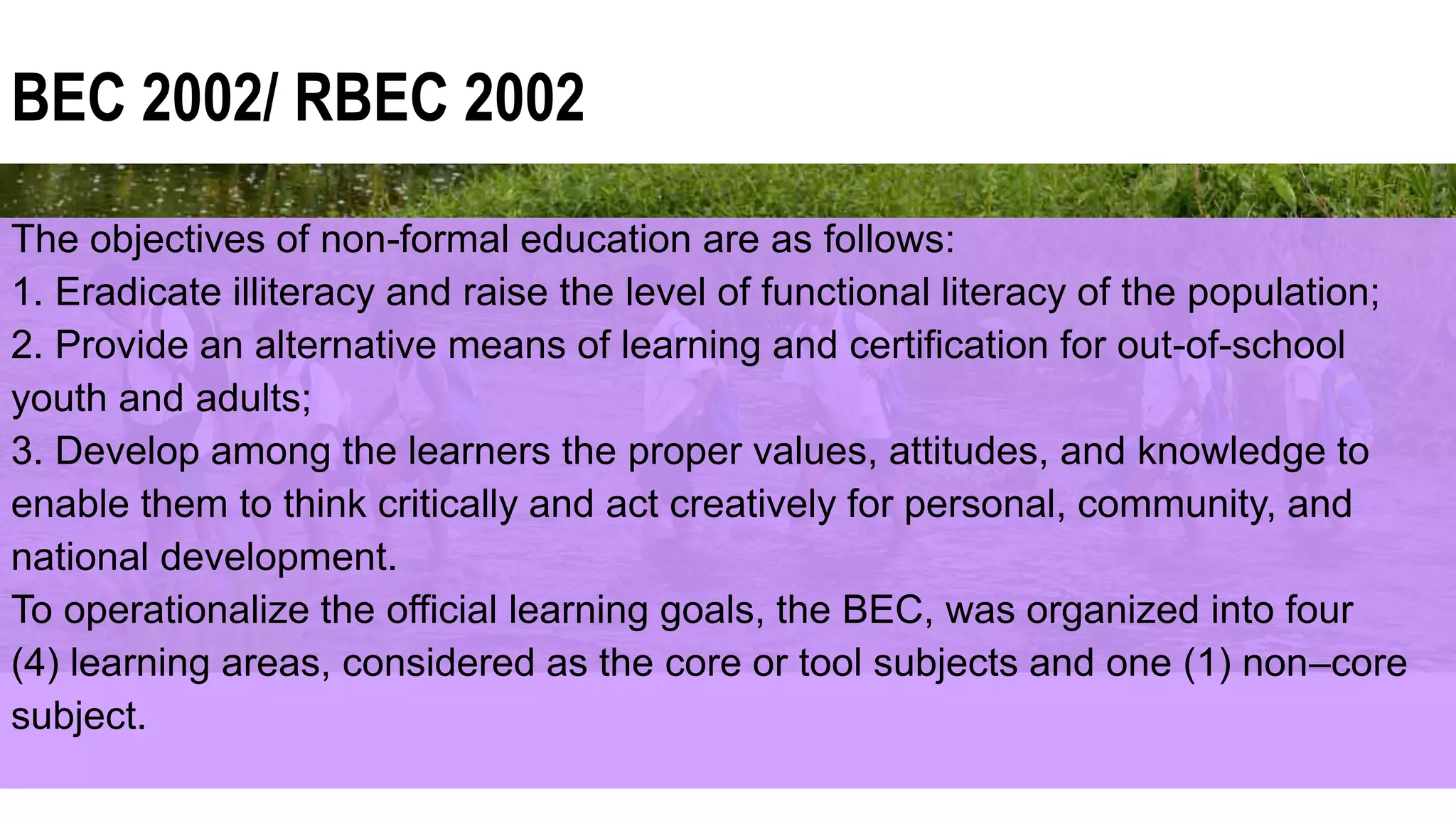 Philippine education curriculum | PPTX