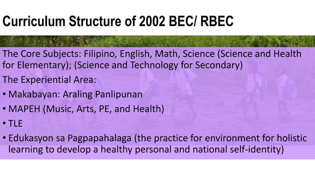 Philippine education curriculum | PPTX