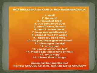 Philippine English | PPT