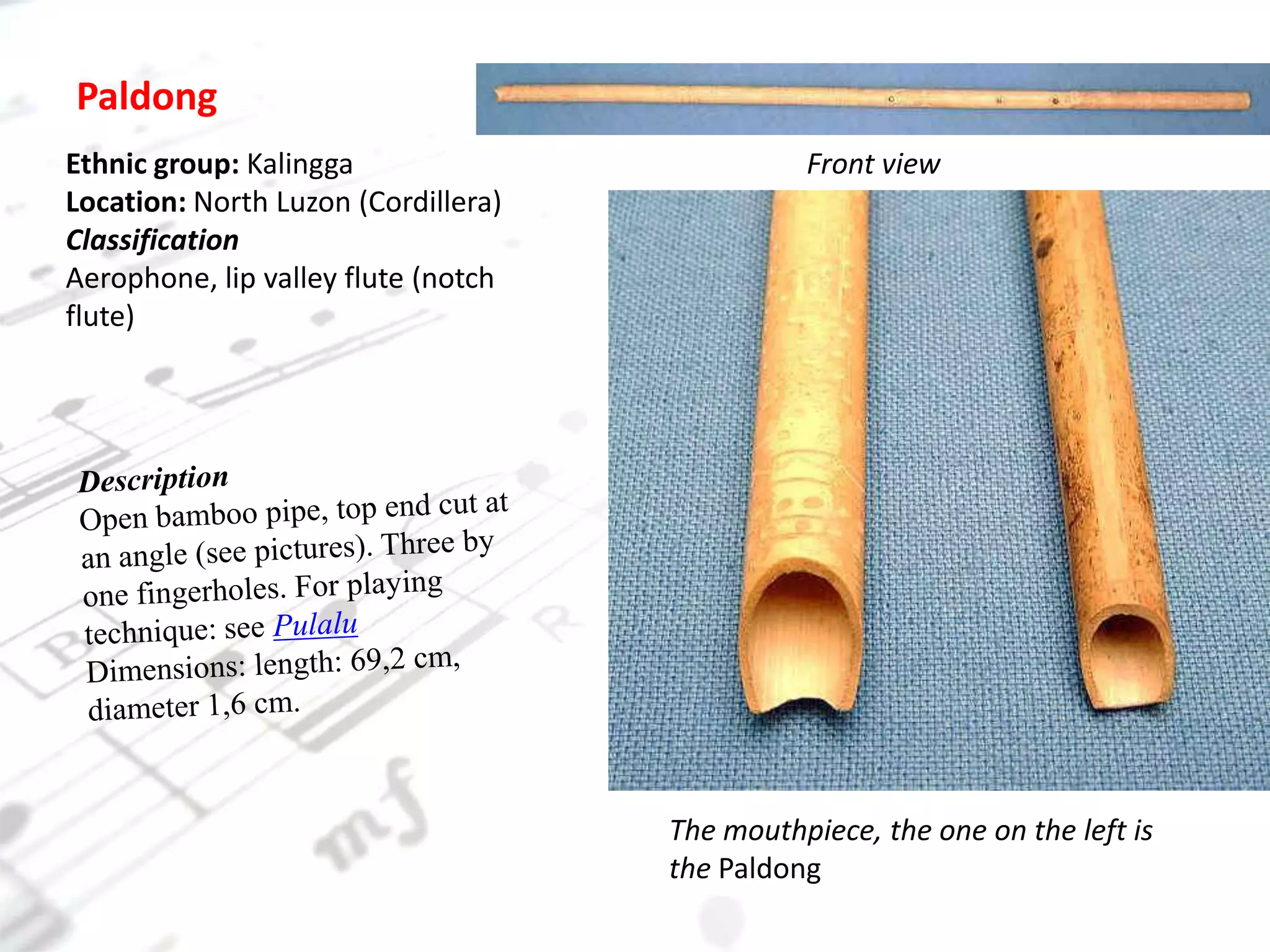 Philippine Ethnic Musical Instruments | PPTX