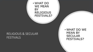 Philippine Religious Festivals | PPTX