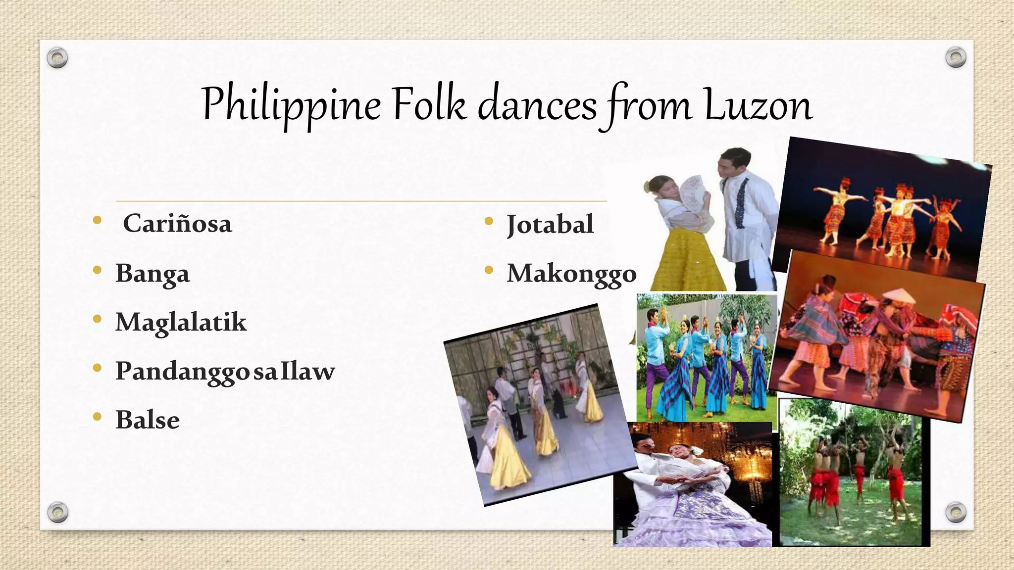 Philippine folk dance | PPTX